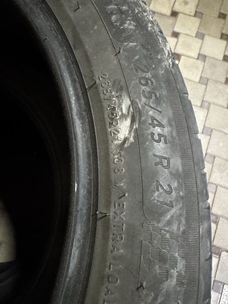 Шины Michelin Pilot sport 265/45 21