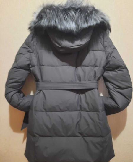 пр-ва Турция НОВАЯ Женская КУРТКА натуральный МЕХ/ЛИСЫ XL 48