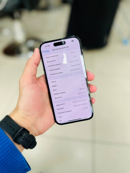 24/7 iPhone 14 Pro 256Gb 92% Black Obmen
