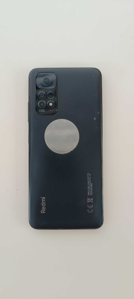 redmi note 11 8/128 гб, черный с коробкой