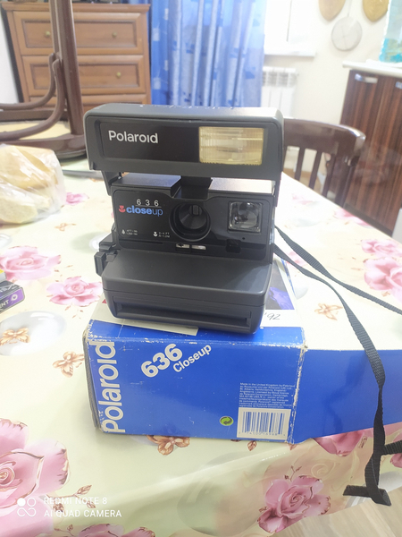 Polaroid 636 closeup