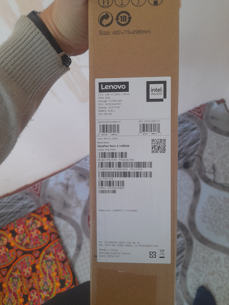 Lenovo Ideapad Slim 3 yangi