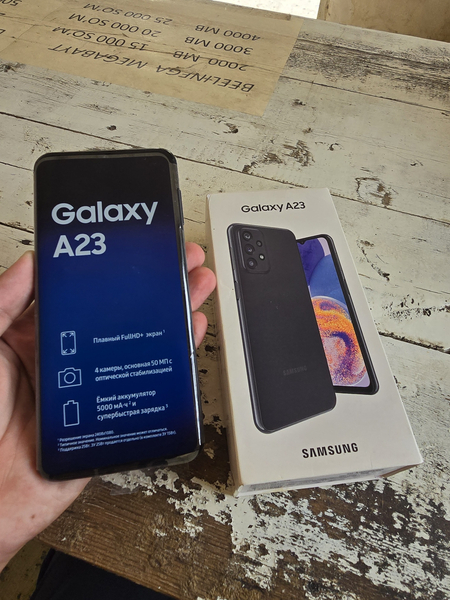 Telfoʻn sotiladi Samsung A 23
Samsung Galaxy A 23
Vetnam 2ta simkartal