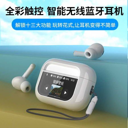 Наушники беспроводные Airpods Pro ANC  и  c  сенсорным экраном