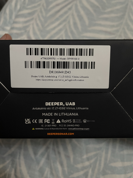 Эхолот для рыбалки DEEPER PRO+2