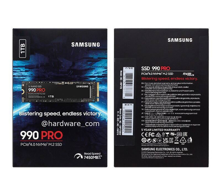 Samsung 980 Pro 2Tb Heatsink. Новые! В упаковке! Из США.