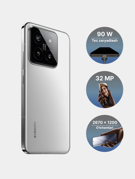 Xiaomi 14  1yil Kafolat
