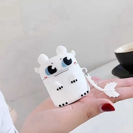 G'ilof simsiz quloqchinlar uchun AirPods Pro, silikonli, karabin bilan