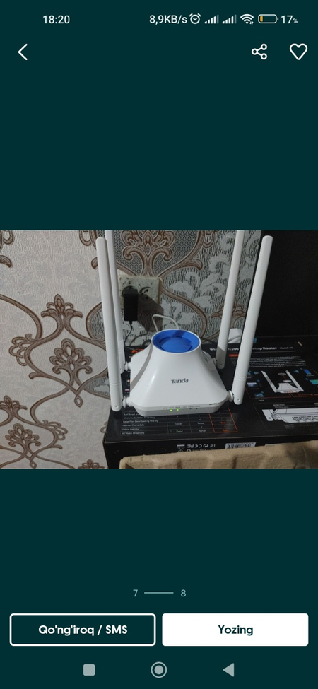 WIFI router Tenda F6