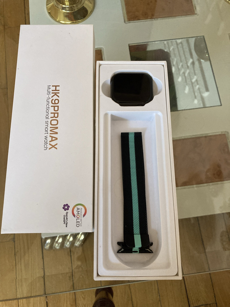 Apple watch hk9 pro max amoled display