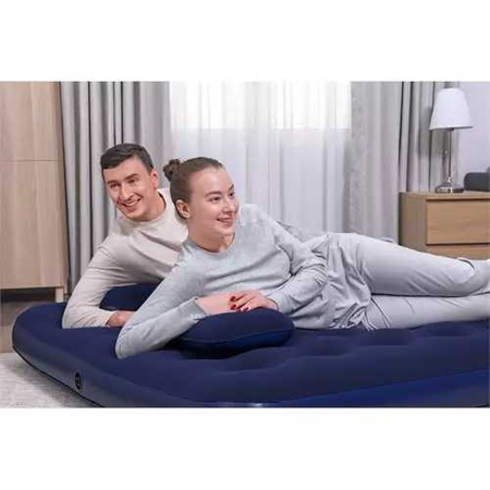 BESTWAY 67374 Надувной матрас , 203x152x22 см  Бесплатная Доставка