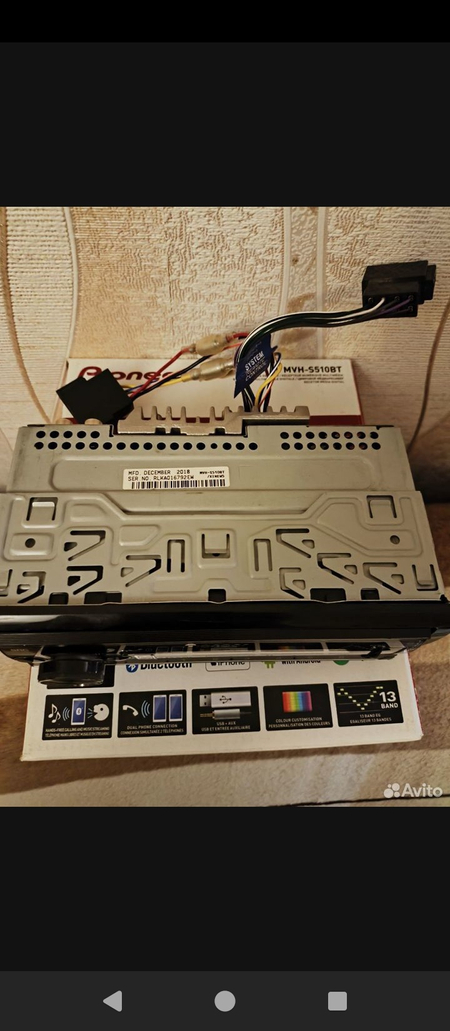 Магнитола Pioneer bt 510