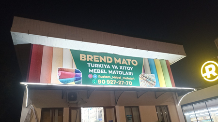 Barcha turdagi tashqi reklama xizmatlari