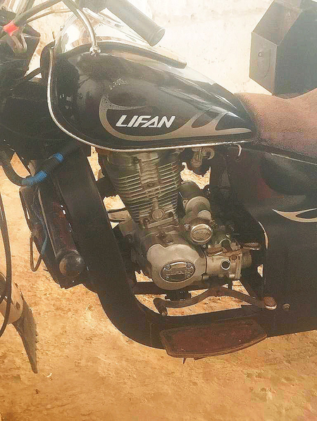 Lifan moto chorne