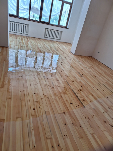 Шлифовка пол паркет