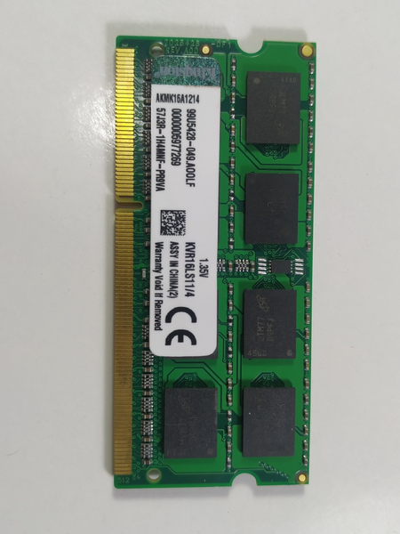 Оперативная память для ноутбука DDR3 Kingston 4GB