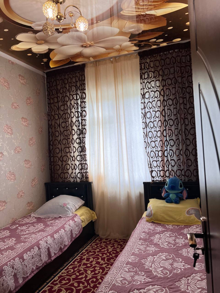 Ц-26 Гулобод 4/3/5 Евроремонт с меб+техн бал: 2х6 83 кв.м ор: Чорсу
