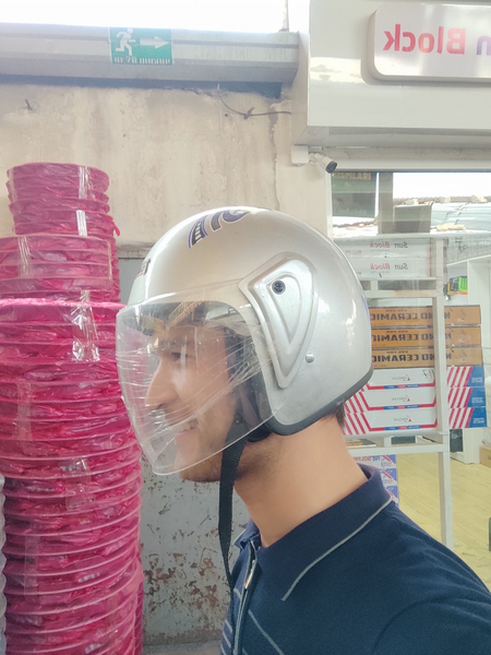 Helmet Shlem scooter, moto, mopedlar uchun arzon