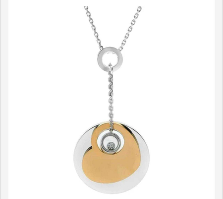 Chopard happy diamonds necklace