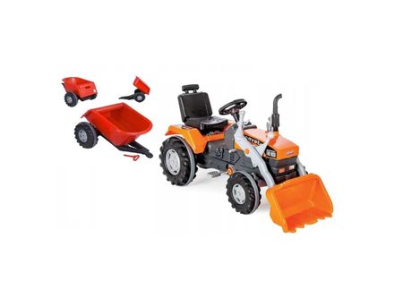 Экскаватор Pilsan-174x66x54 см. 3-8 лет Груз-50 кг. Доставка бесплатно