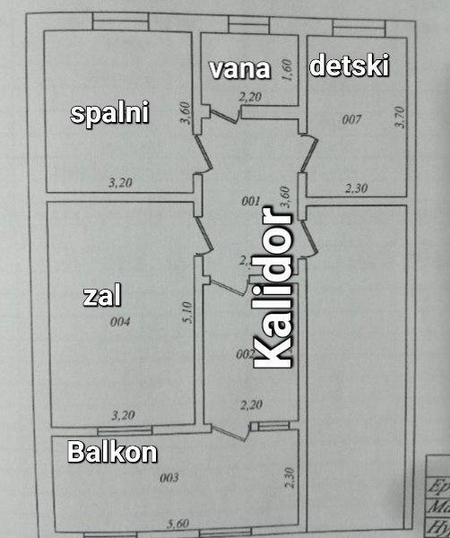 3х комнатная квартира
