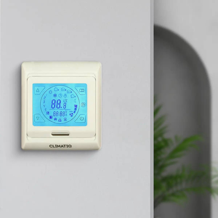 Терморегулятор с ЖК-дисплеем и сенсорными кнопками CLIMATIQ ST