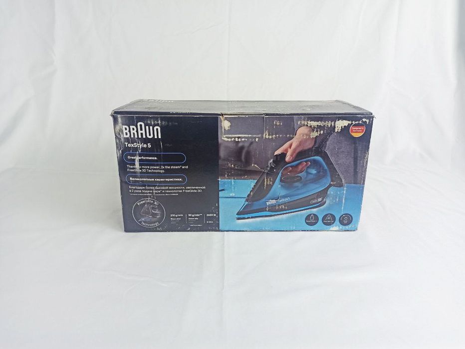 Паровой утюг Braun TexStyle 5 (оригинал). Гарантия и сервис. Новый