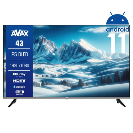 Smart TV AVAX 4K, Full HD