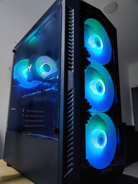 Компьютер Ryzen 5 1600 6/12ядер/Rx 570 4g/Ozu 16/ssd120/hdd1T