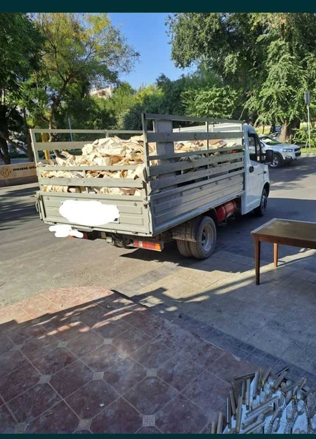Газел строй мусор