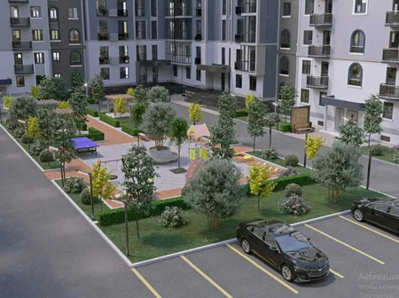 Квартира 2-комнатная golden house, assalom havo