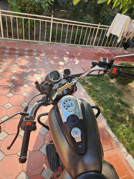 Chopper arginal moto