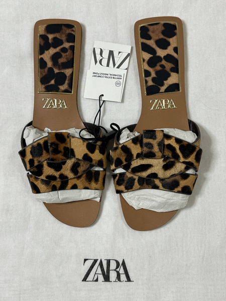 Новые тапочки шлепки ZARA