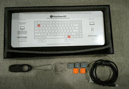 Keychron K3 Ultra-slim Wireless Mechanical Keyboard RGB brown switch
