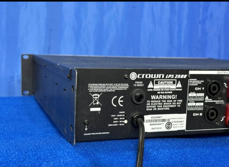 Усилитель мощности Crowin LPS 2500