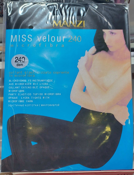 Manzi Женские матовые колготки 240 ден 300 ден 400 ден
