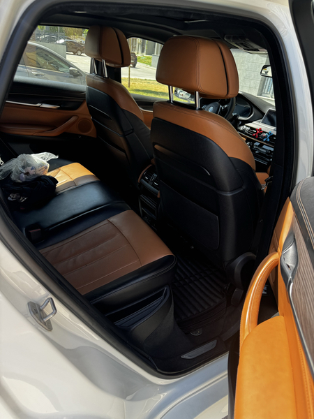 Продается белый BMW х6 2015 oq rang Sotiladi