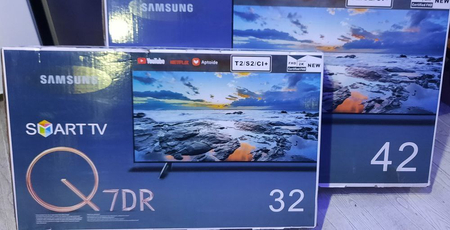 Телевизор 32 Samsung 43 SMART TV 55 ли смарт android -13