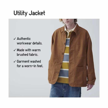Uniqlo. Utility jacket - Практичная куртка, размер XL - 3XL
