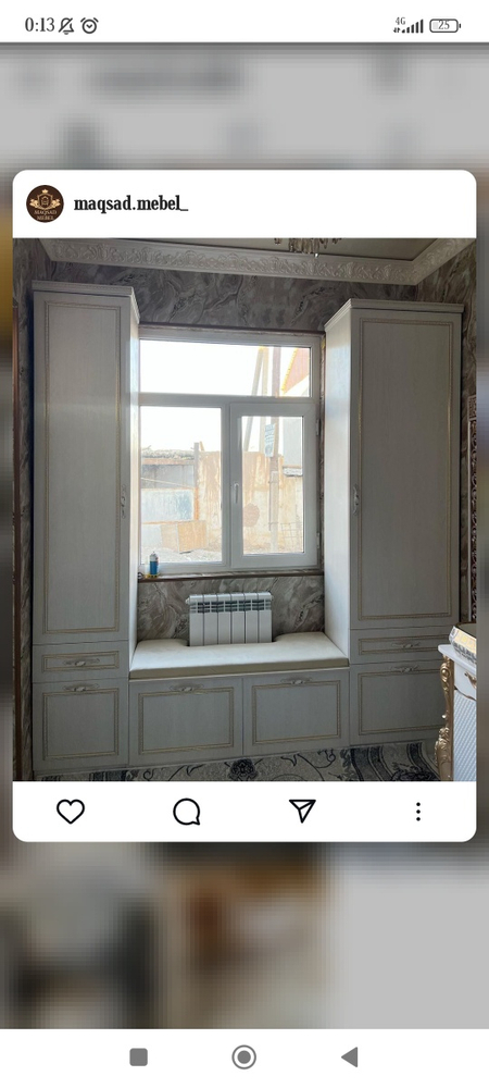 Mebel na zaqaz tez va qulaya