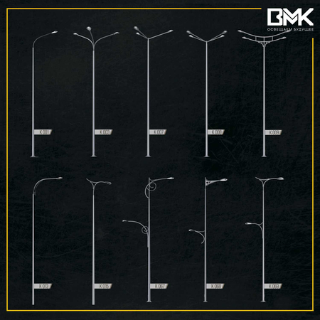 Опоры освещения от Bektemir Metall Konstruksiyalari