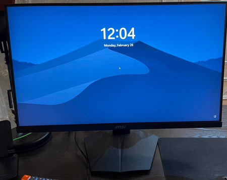 Продается: игровой ПК i3 12100F вместе с монитором MSi G244F 165hz 24*