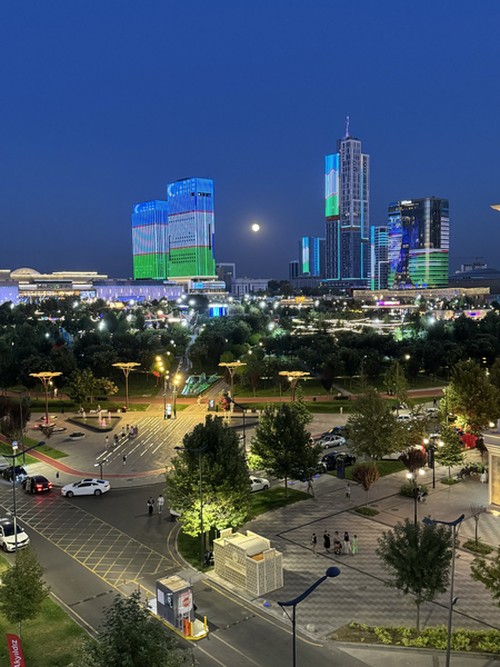 TASHKENT CITY Gardens premium, с видом на парк, 125м комнат 4