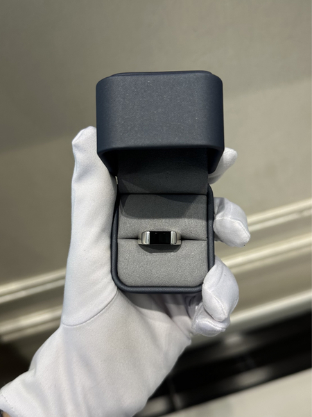 Кольцо Montblanc с черным ониксом