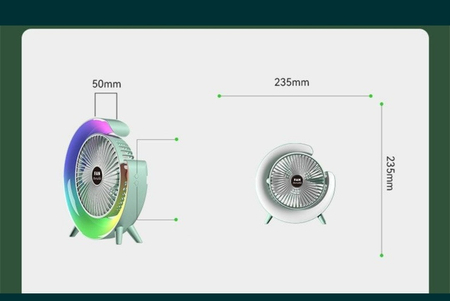 Вентилятор с подсветкой RGB