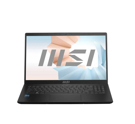 & Ноутбук MSI MODERN 15 B12M/ i5-1235U/ 8GB/ 512GB/ 15.6 FHD IPS Black