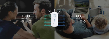Tp-Link RE550 AC1900 усилитель Wi-Fi сигнала.
