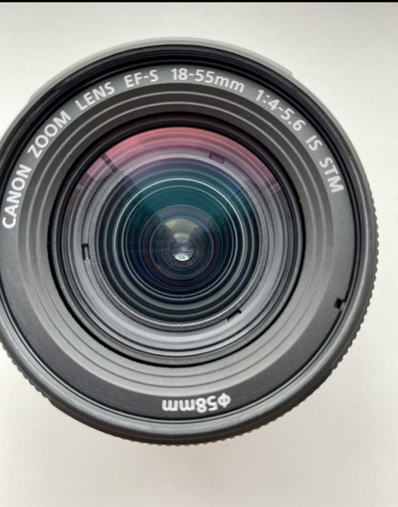 Canon 250D 18 55 stm Yangi