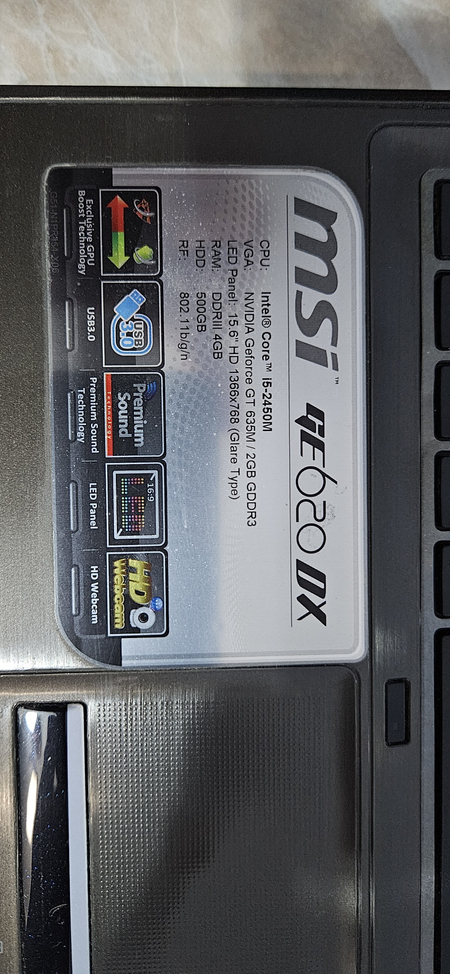 Игровой ноутбук MSI