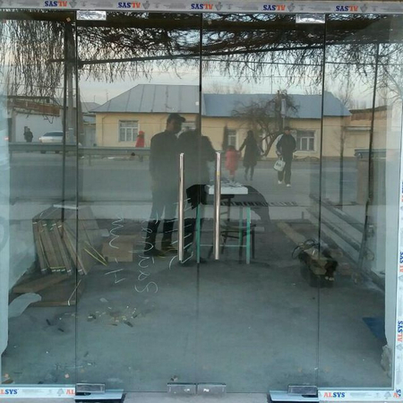 Акфа 10 мм лик каленний ойналар орнатамиз